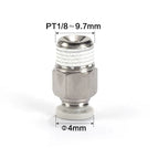 Airtac PC: Push Lock Fitting, Male Connector - PC401 (MOQ 10 pcs.)
